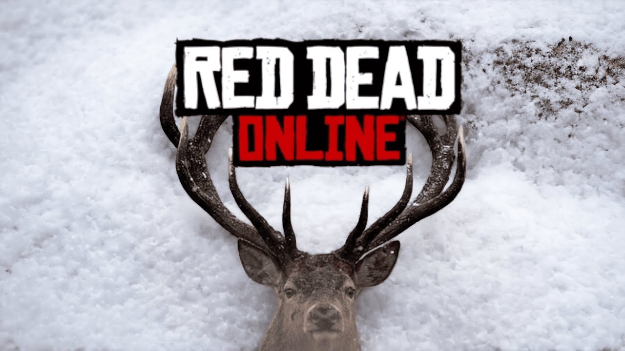 RED DEAD ONLINE: ปั้มหนังสัตร legendary buck snow - YouTube