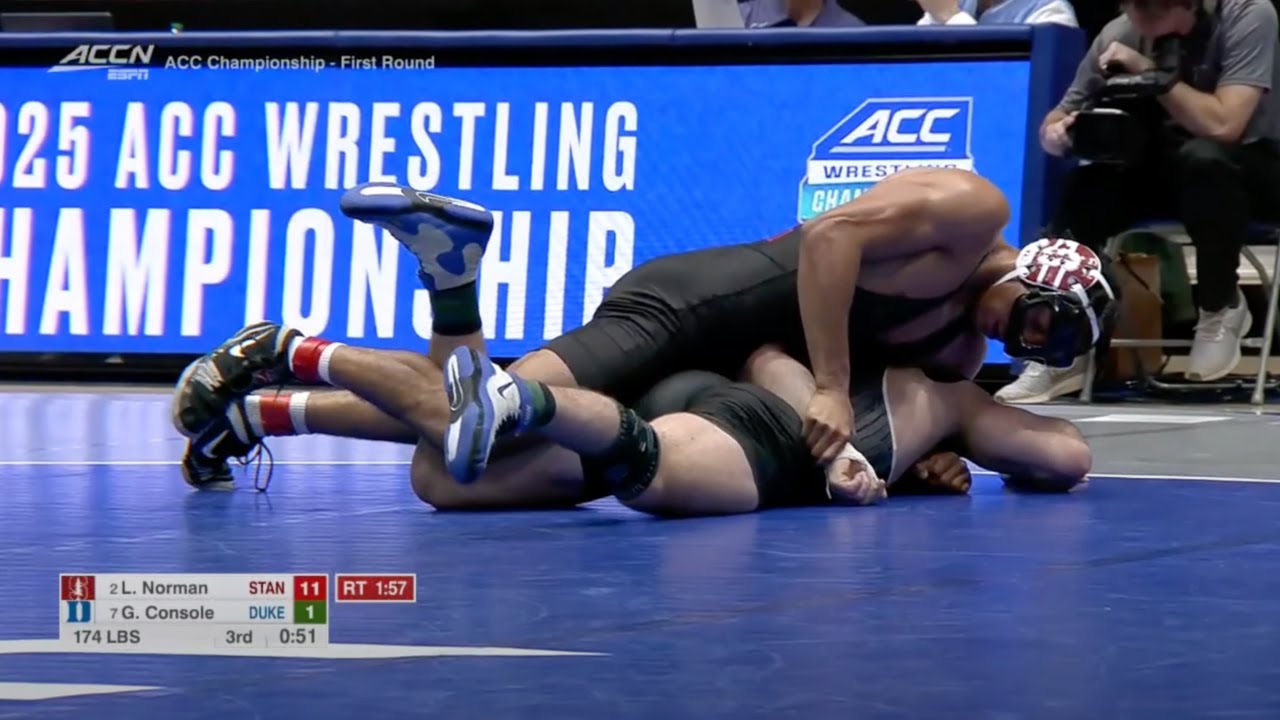 174lbs Lorenzo Norman (Stanford) vs Gaetano Console (Duke) - YouTube