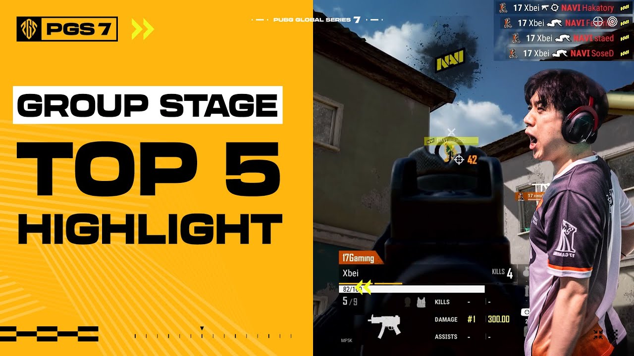 PGS 7 Group Stage TOP 5 Highlights l PUBGEsports - YouTube
