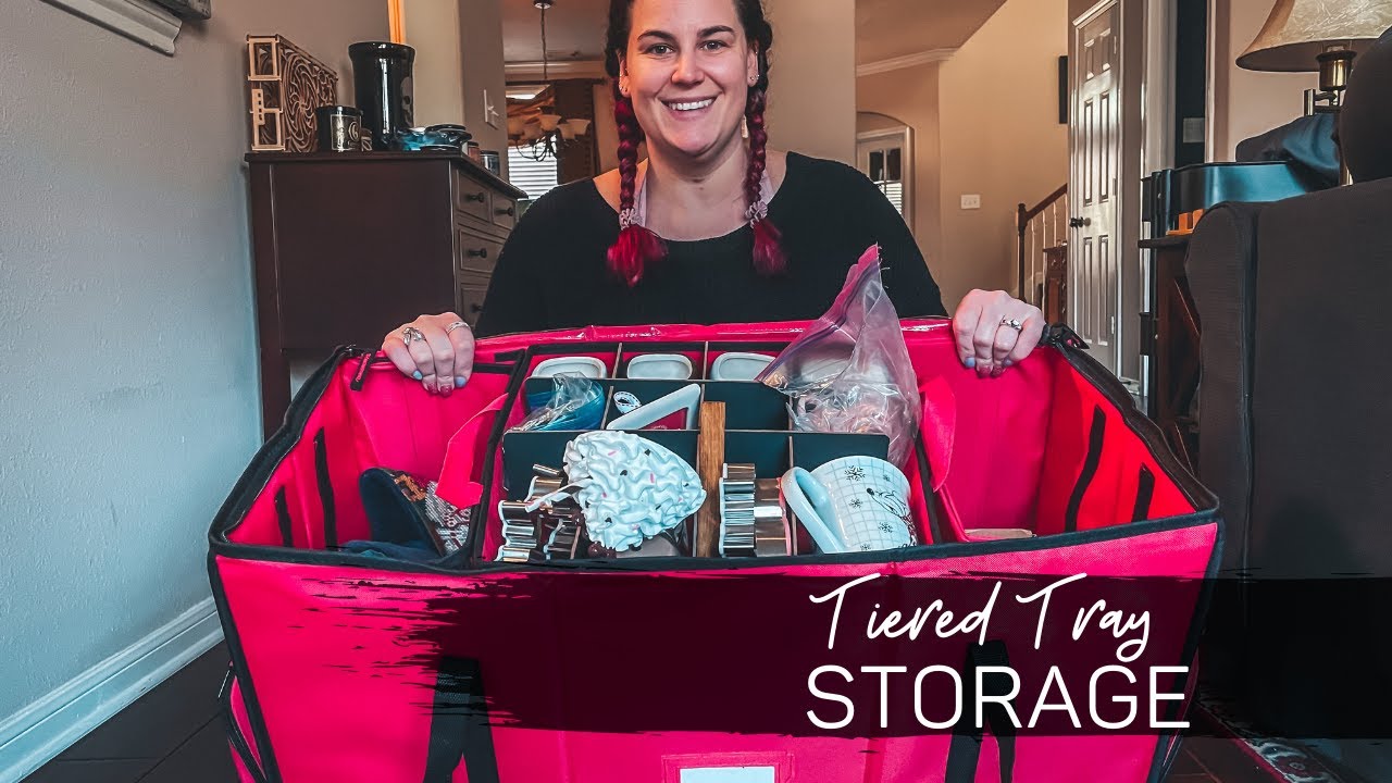 How To Store Tiered Tray Decor - YouTube