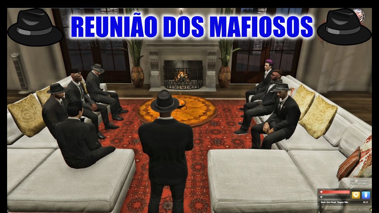 FIZ UMA REUNIÃO NA MAFIA - GTA ROLEPLAY | Fernando CAP | - YouTube