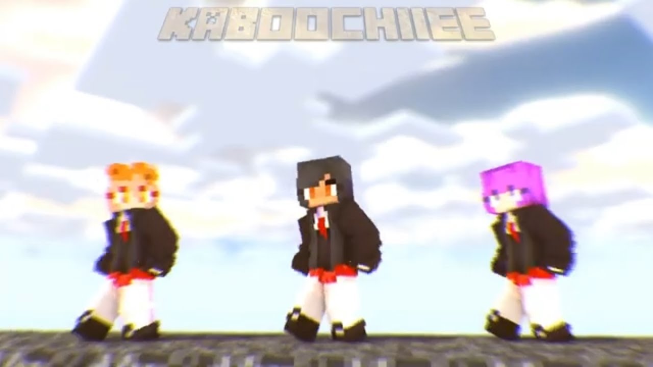 DARK VAMPIRE APHMAU & FRIENDS | BITE ME DANCE | Minecraft Animation ...