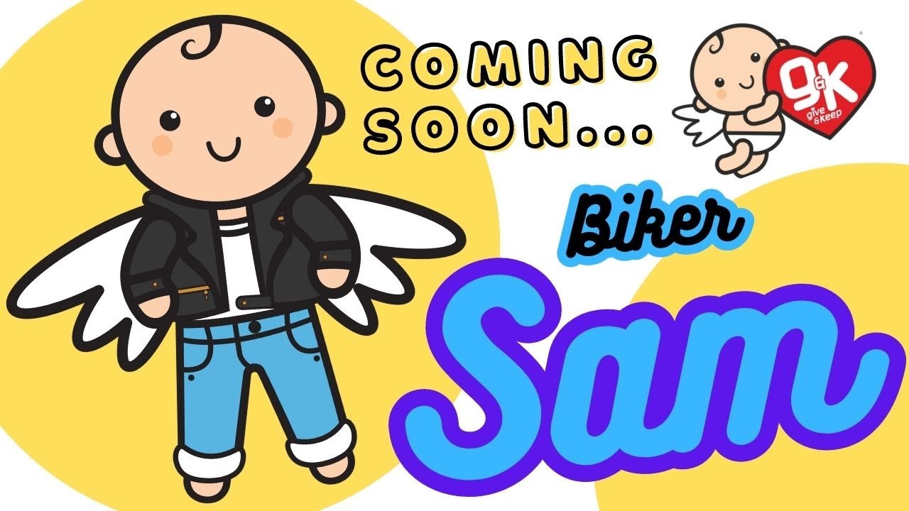 Coming Soon Biker Sam Wearing a cool Biker Jacket and Jeans with Shades ...