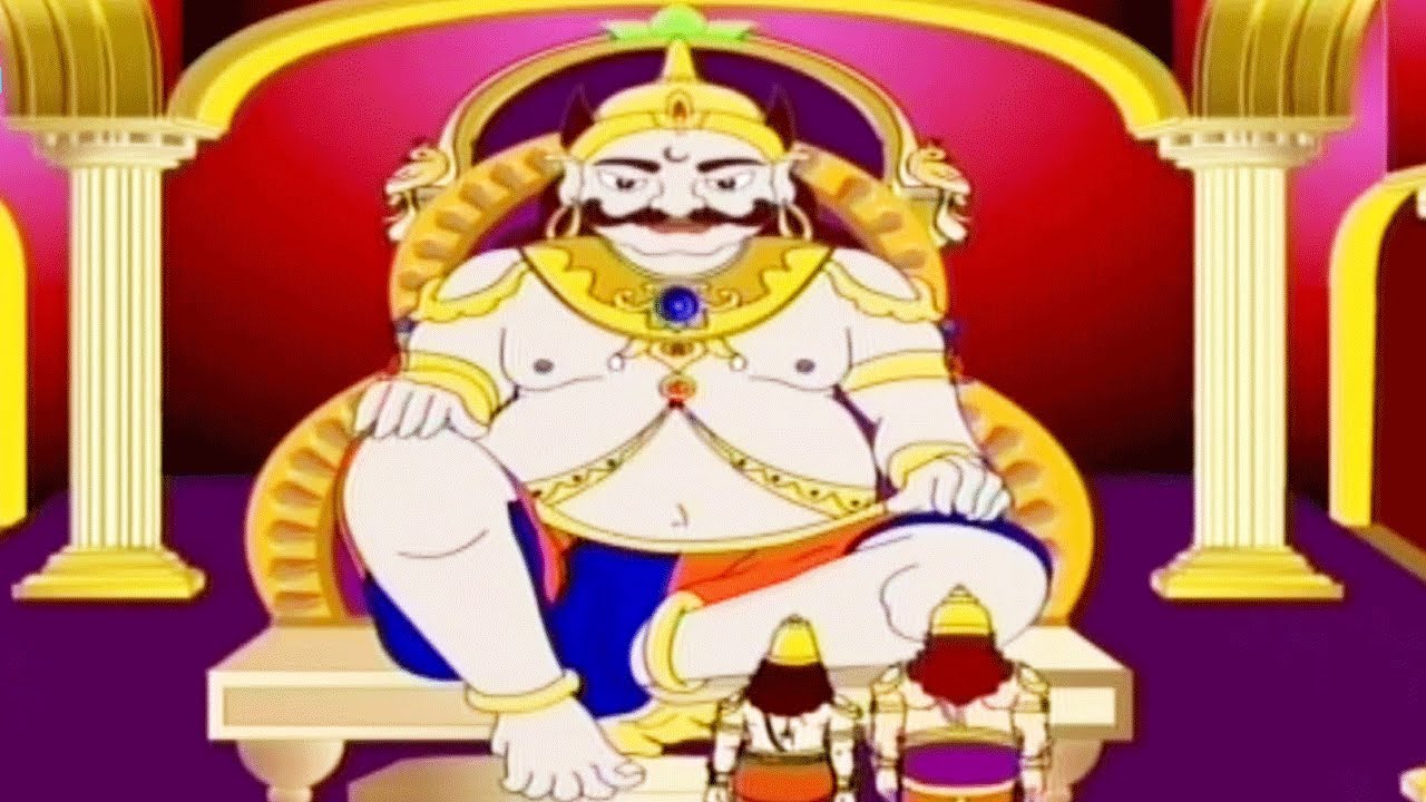 Kumbhakarna: The Sleeping Demon - Tamil Animated Story Part 2 - YouTube