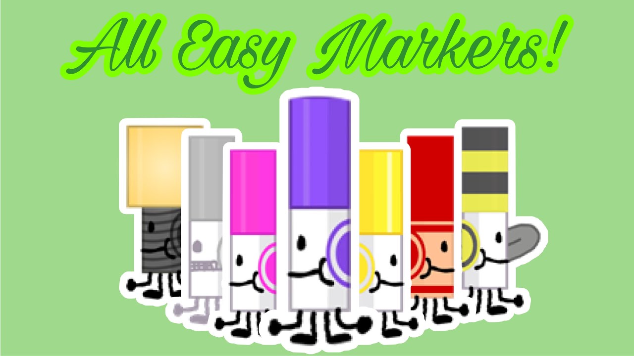 All Easy Markers (Find the Markers) 2022 - YouTube