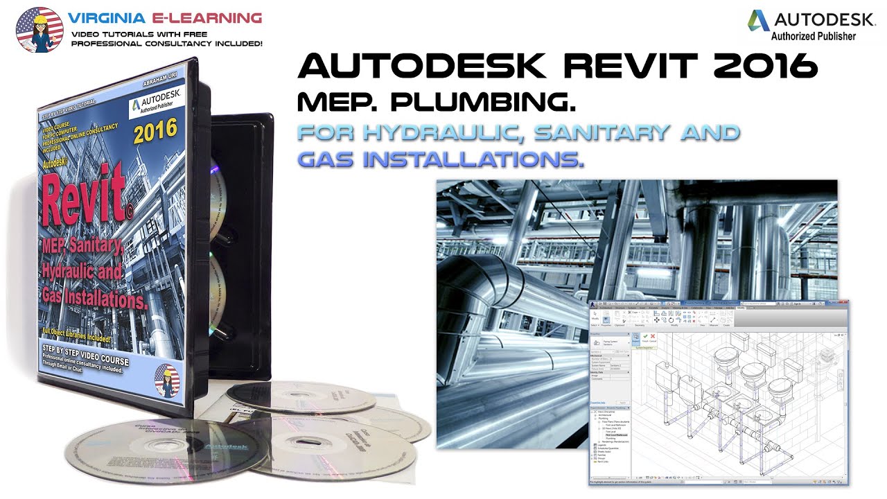 Autodesk Revit MEP Tutorial │ Plumbing │ Cold Water Installation. - YouTube