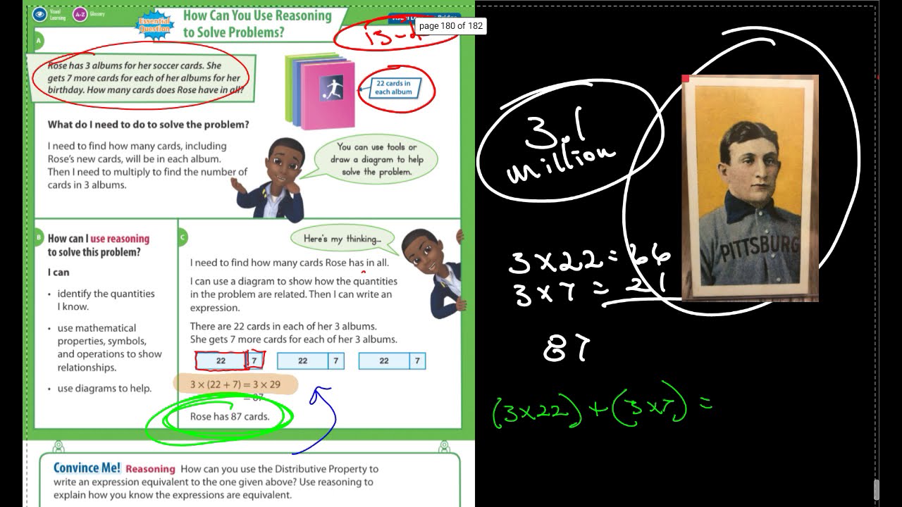 5th Math Envision 13-4 Lesson Part I - YouTube
