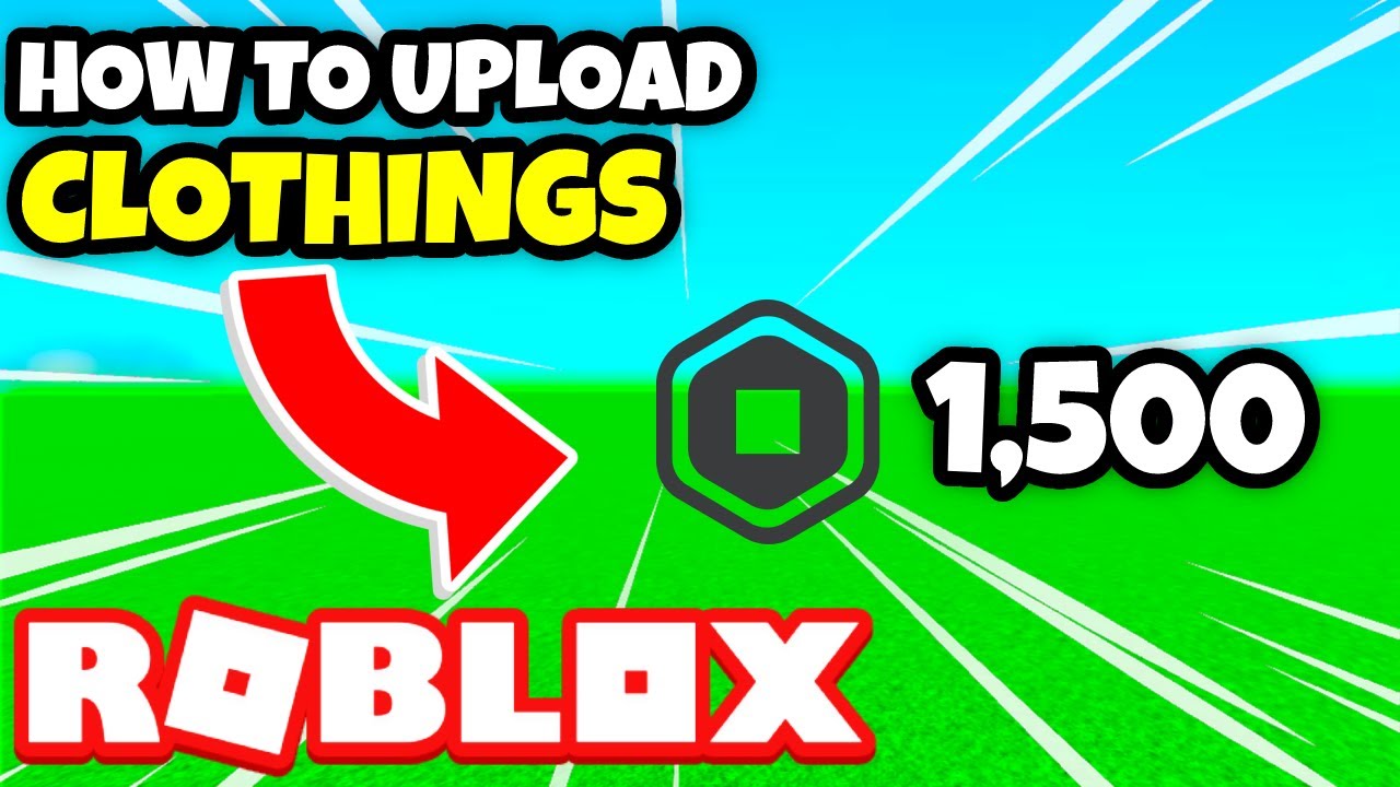 How to UPLOAD a shirt on ROBLOX! Tutorial | FULL GUIDE - YouTube