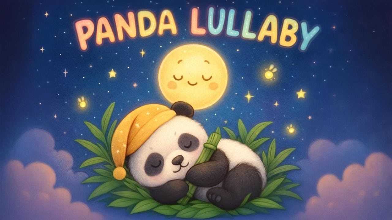 🐼 Panda Lullaby | Sleepy Panda Nap | 🎵 Relaxing Sleep Music for Babies ...
