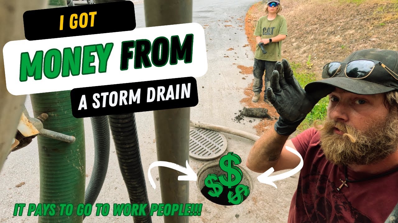 I Made Money Cleaning A Storm Drain YouTube i-made-money-cleaning-a-storm-drain-youtube