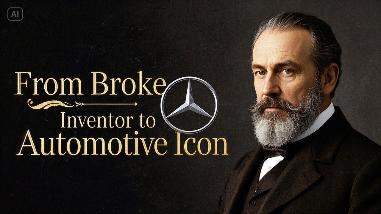The Mercedes-Benz Story From Broke Inventor to Automotive Icon - YouTube