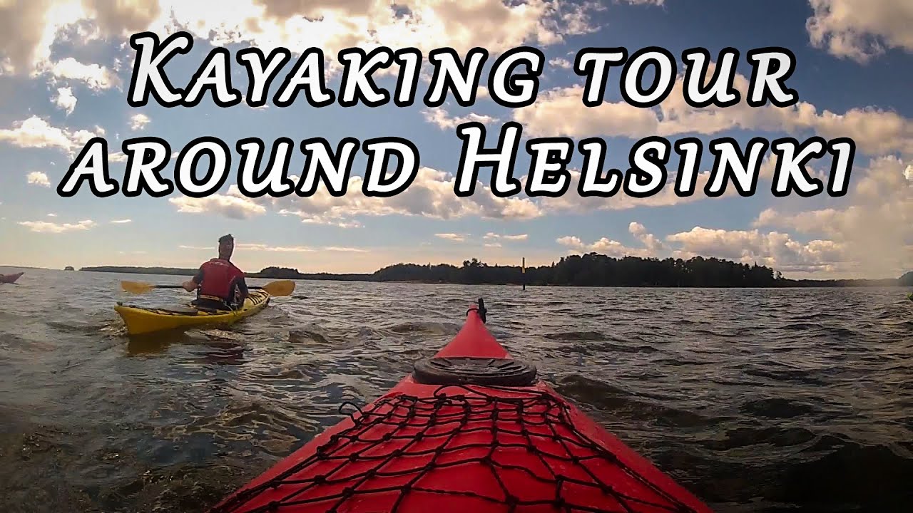 Kayaking tour around Helsinki - YouTube