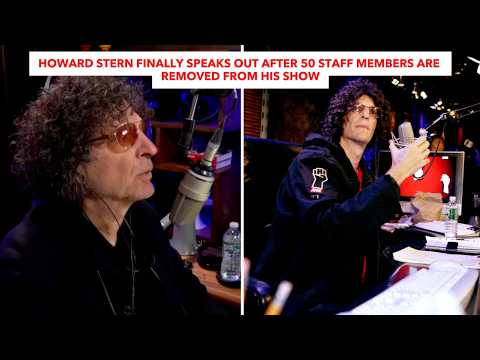 Howard Stern Finally Speaks Out After 50 Staff Members Are Removed From His Show