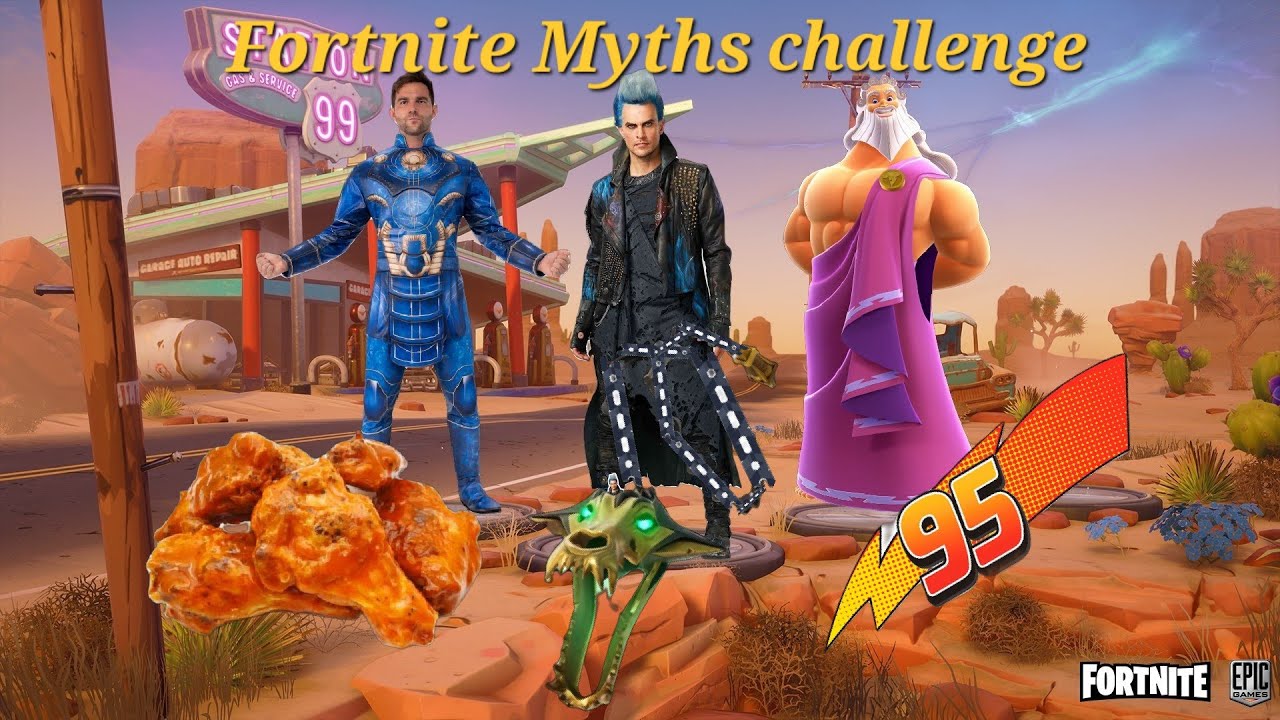 Fortnite myths challenge! - YouTube