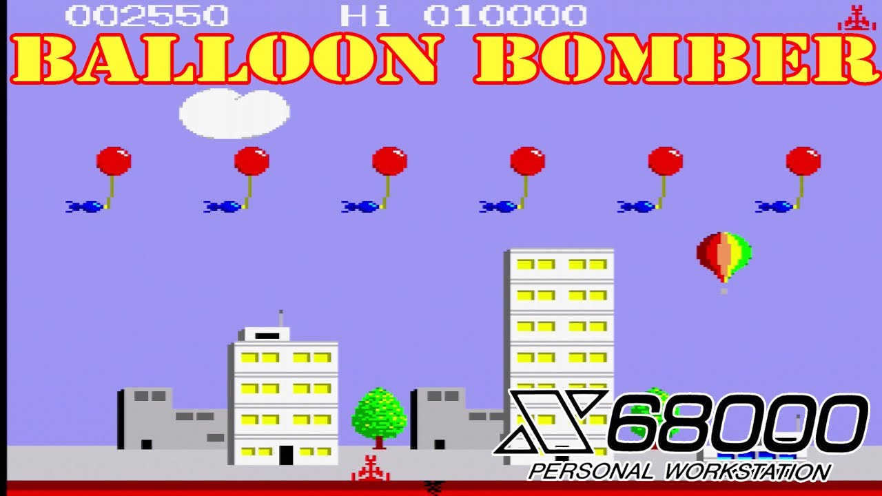 X68000 】 Balloon Bomber - YouTube
