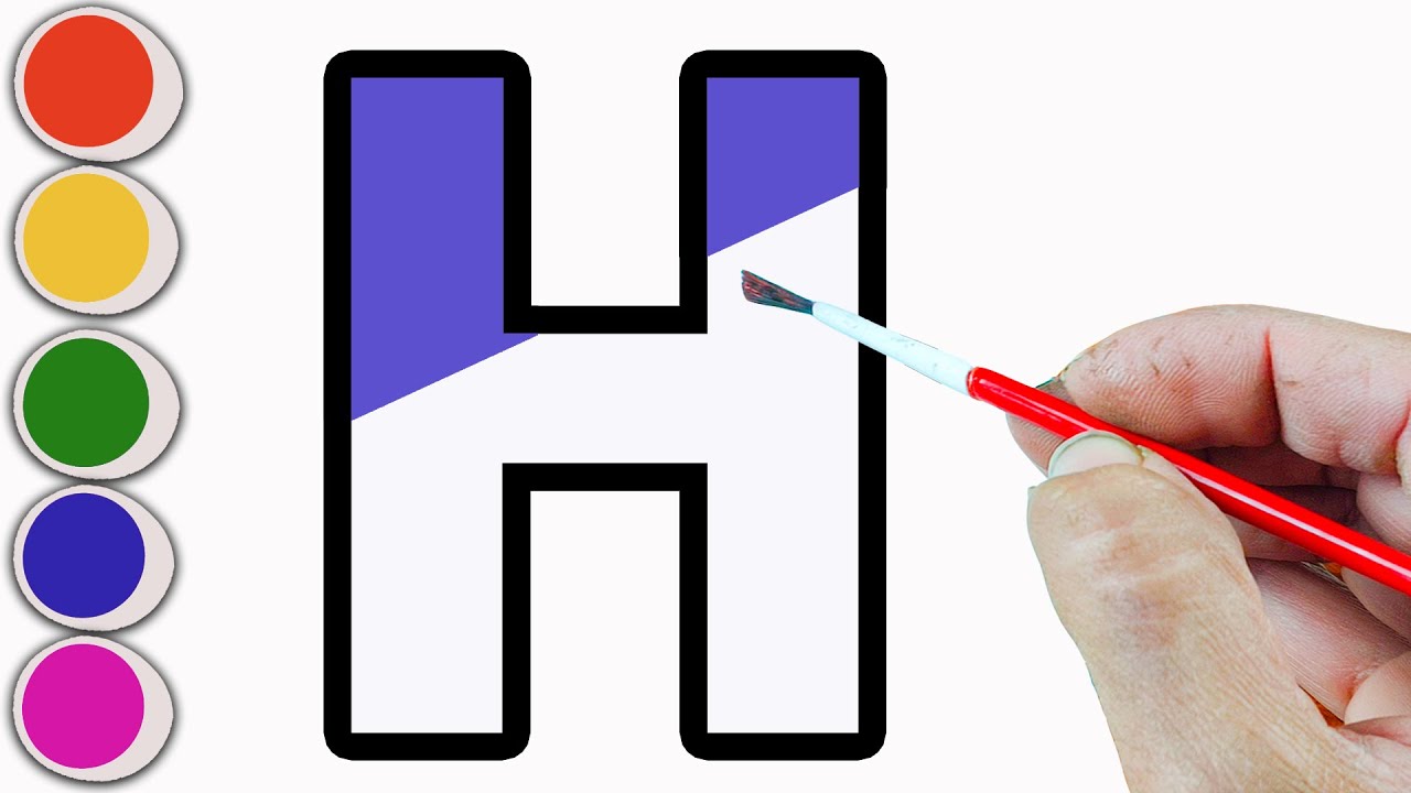 How To Draw ABC Alphabet | Drawing For Nursery Class | ABC Drawing and ...