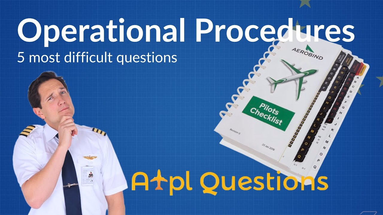 TOUGHEST 5 Operational Procedures questions from EASA ATPL Questions ...