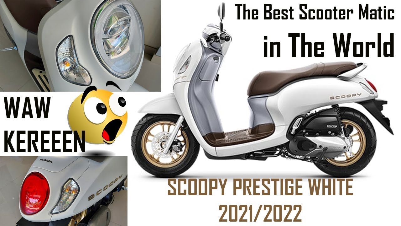 See directly New Honda Scoopy Prestige White Smart Key 2021 2022 The ...