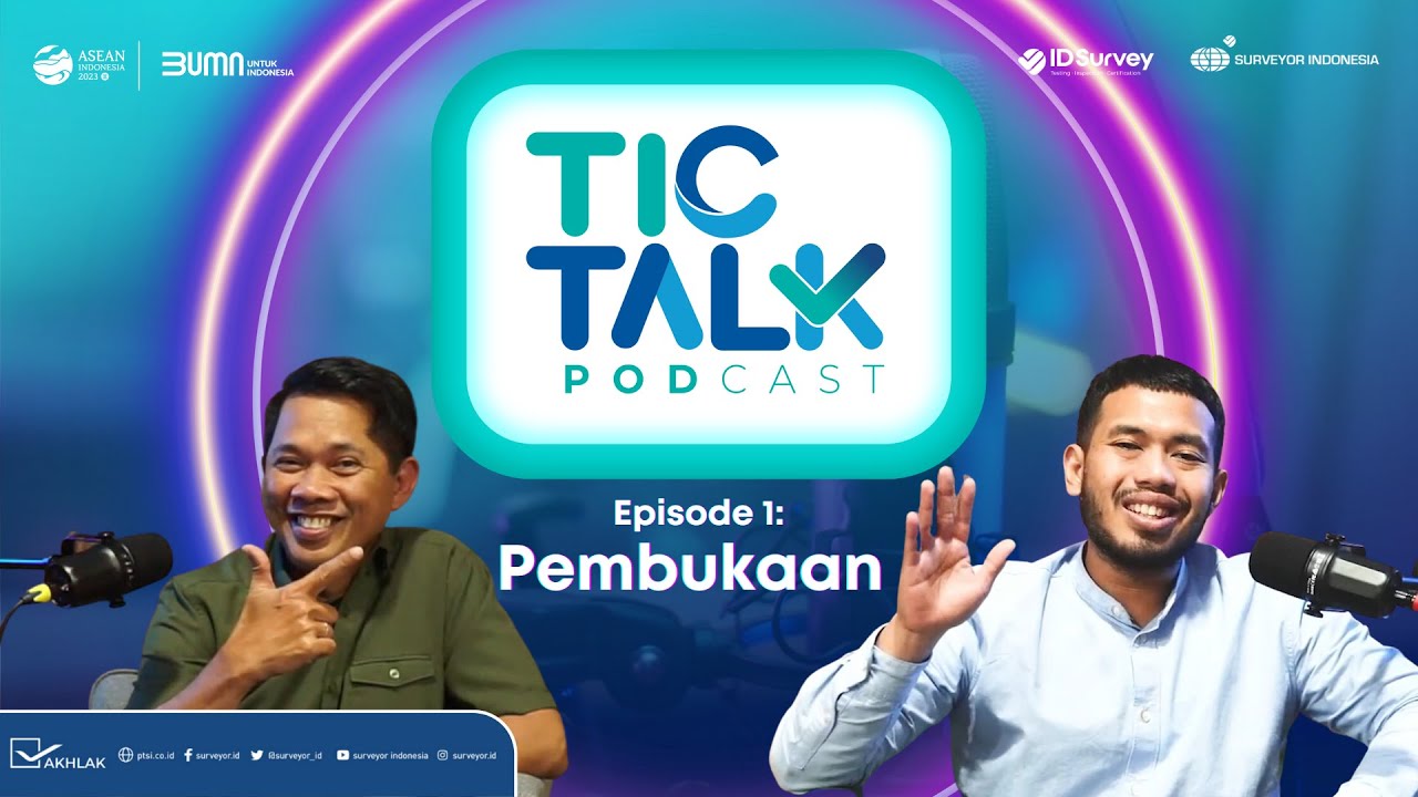 Podcast TicTalk Episode 1 : Pembukaan - YouTube