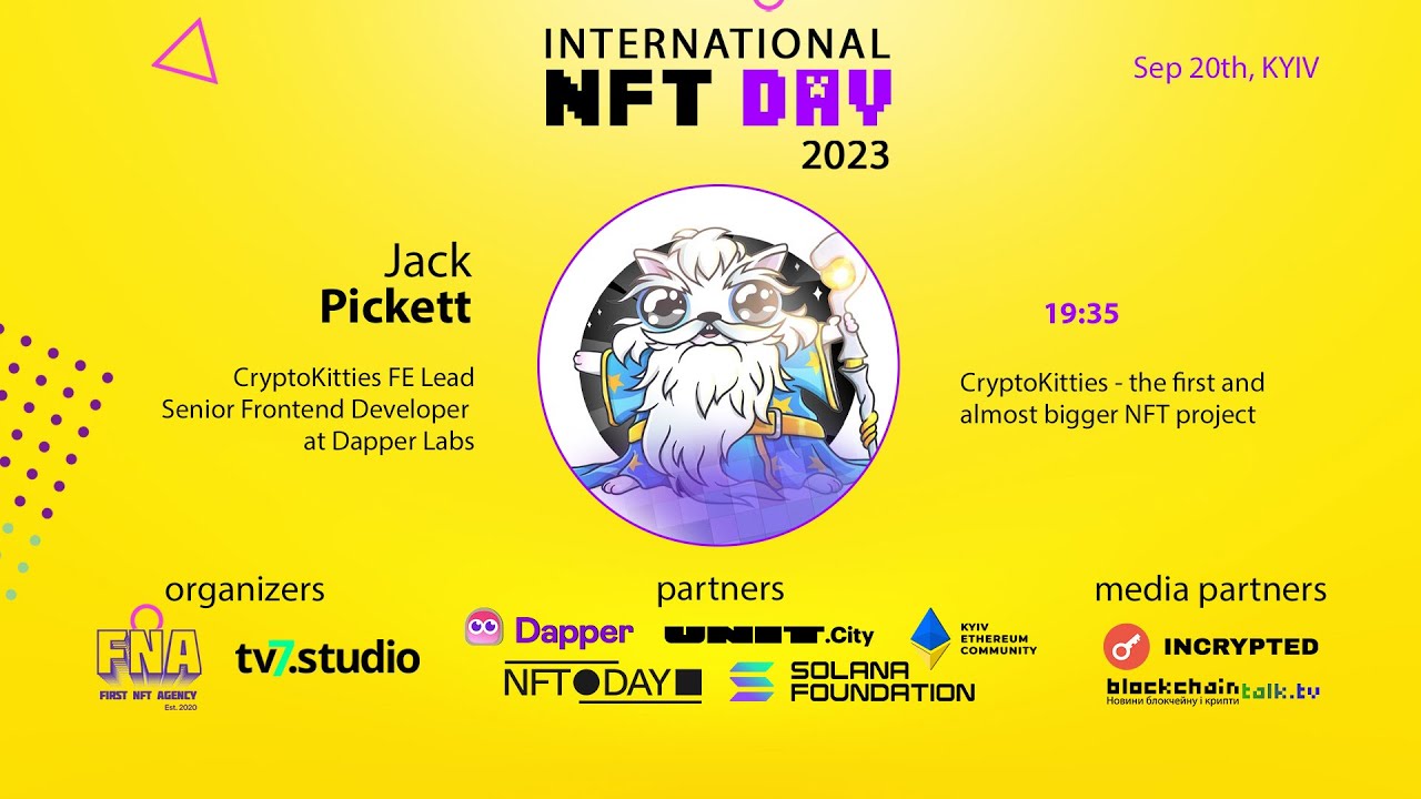 International NFT Day 2023 Jack Pickett - YouTube