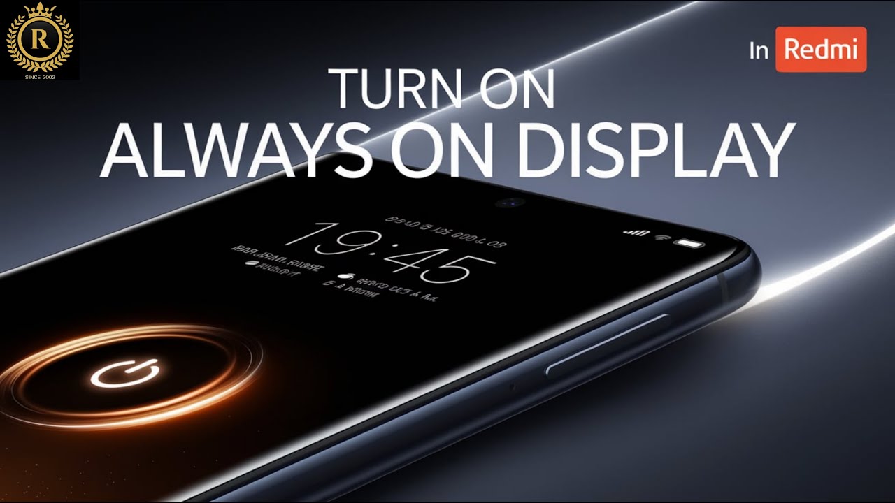 How To On Always On Display In Redmi || Poco Me Always On Display Kaise ...