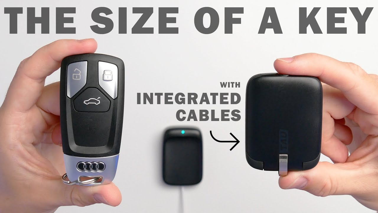The smallest and always charged power bank - TAU - Unboxing and hands ...