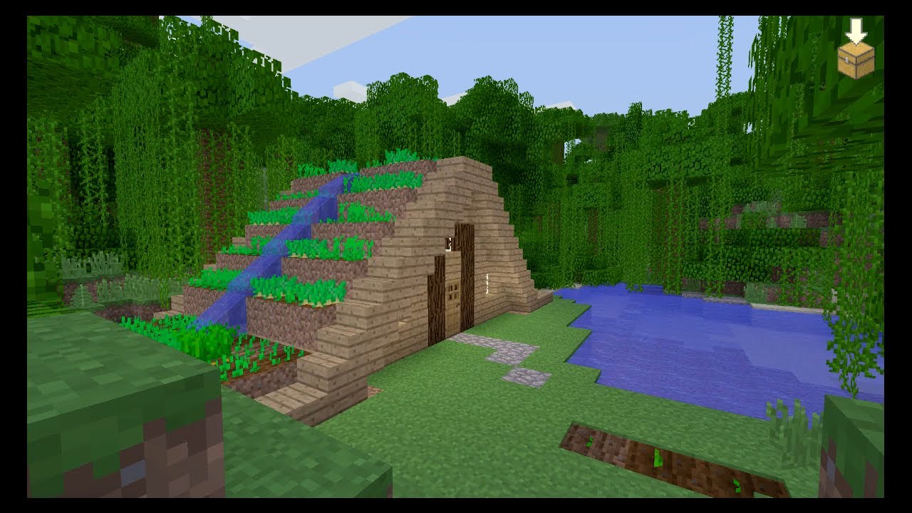 Minecraft: How To Build a Starter Oak House - YouTube