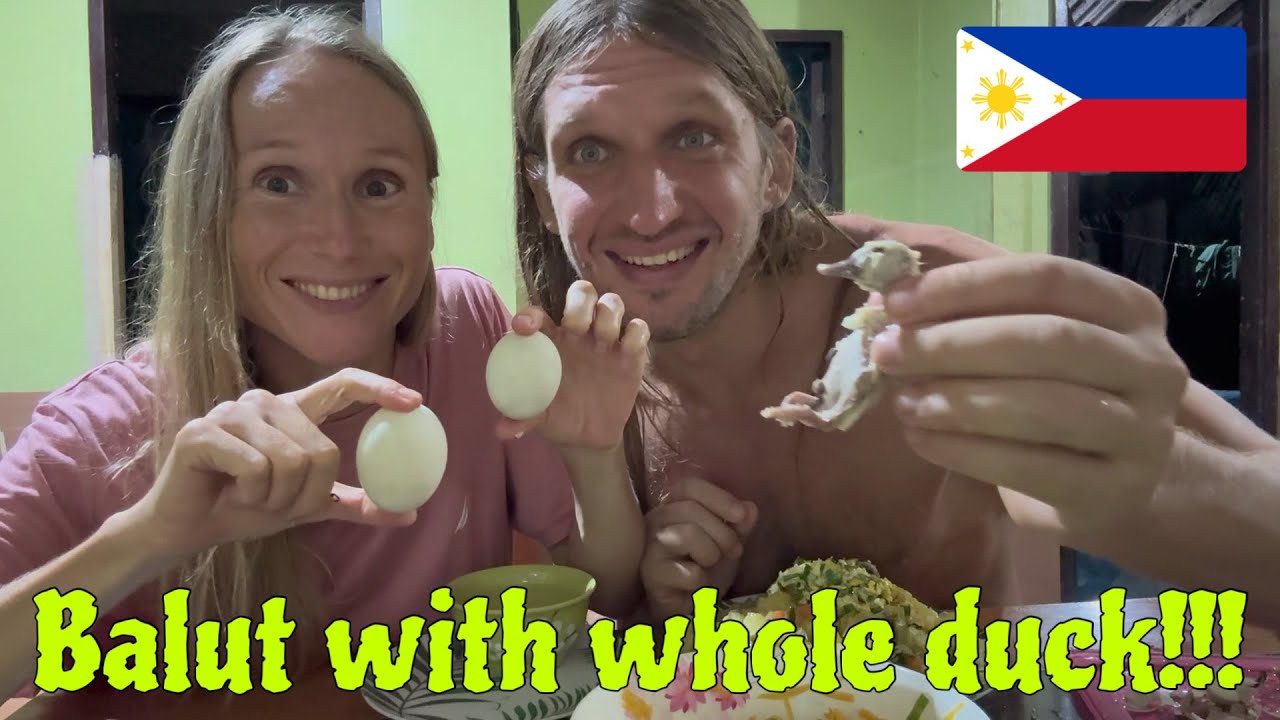 WE SHOCKED BY 18 DAYS BALUT! Do Russian & Israeli Enjoy Balot? - YouTube