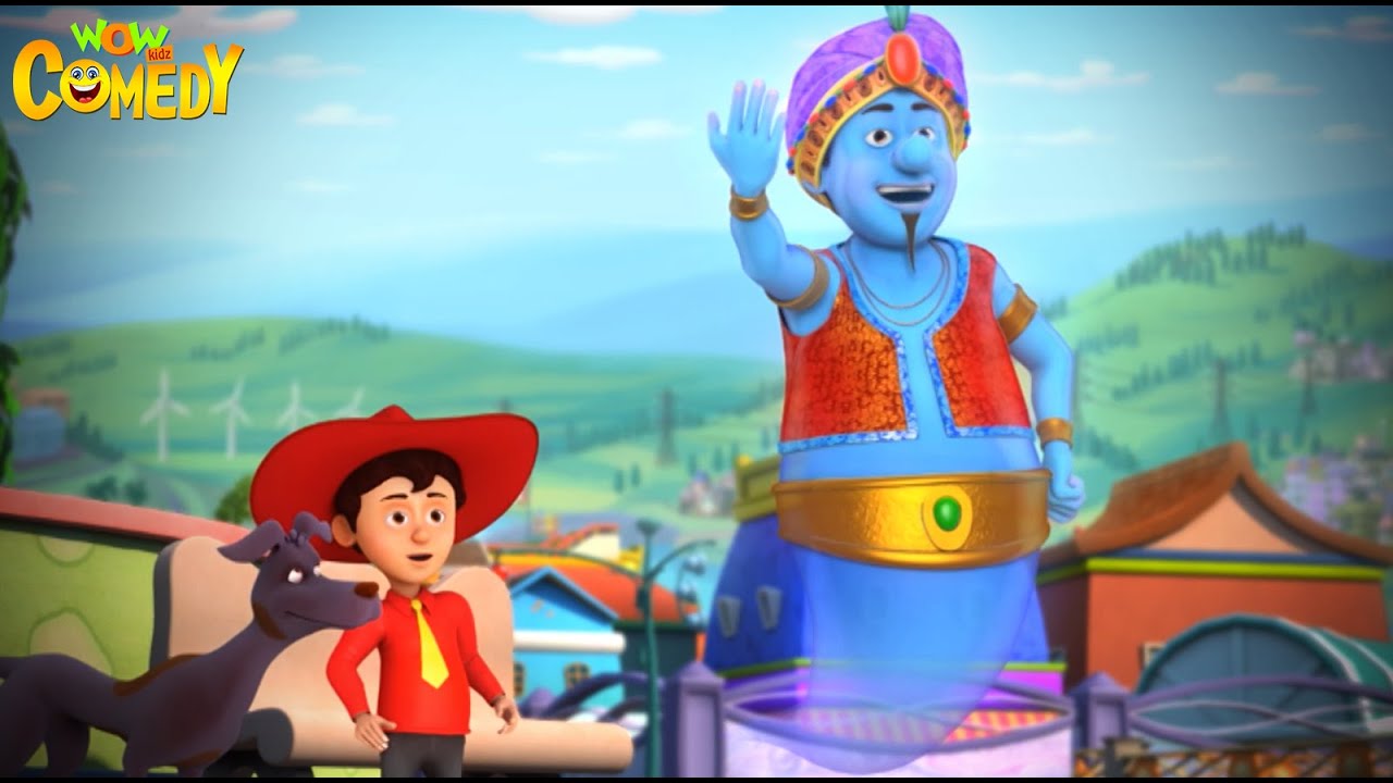 Chacha को मिला Bottle मैं Jinn | Cartoons for Kids | Chacha Bhatija ...