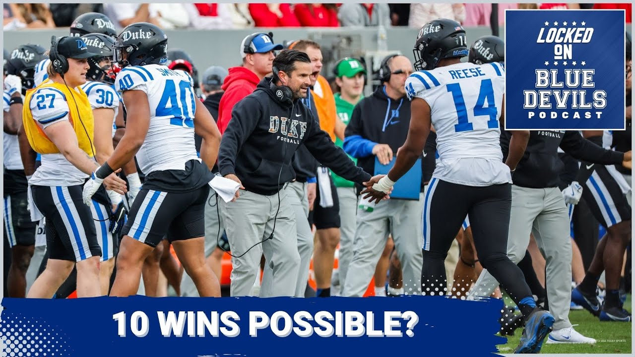 Will Duke Football Reach Historic 10 Wins This Season? | Duke Blue ...