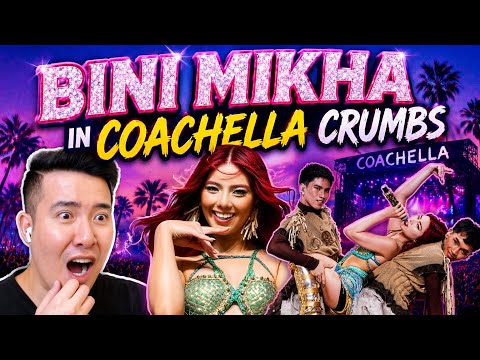 BINI MIKHA in COACHELLA CRUMBS TIKTOK COMPILATION | REACTION
