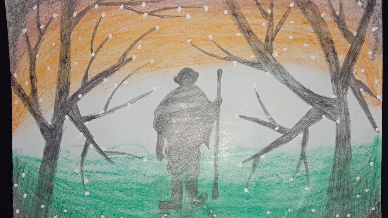 How to draw easy rebulic day drawing step by step. oil pastel drawing ...