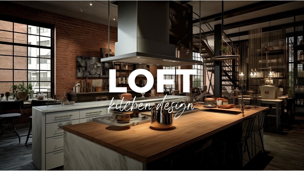 Loft Kitchen Interior Design Inspiration: Unveiling the Industrial ...