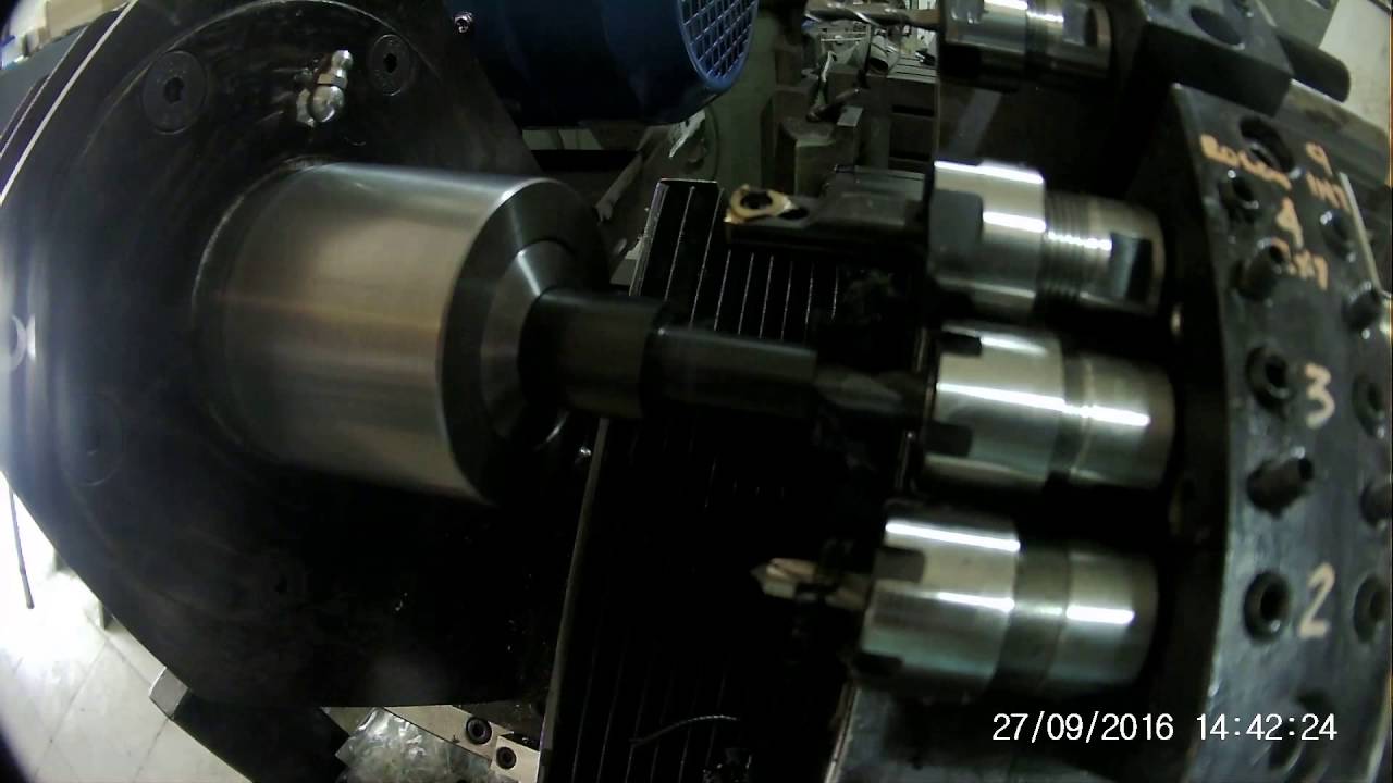 cnc lathe Gang Tool By Fijo Custom - YouTube
