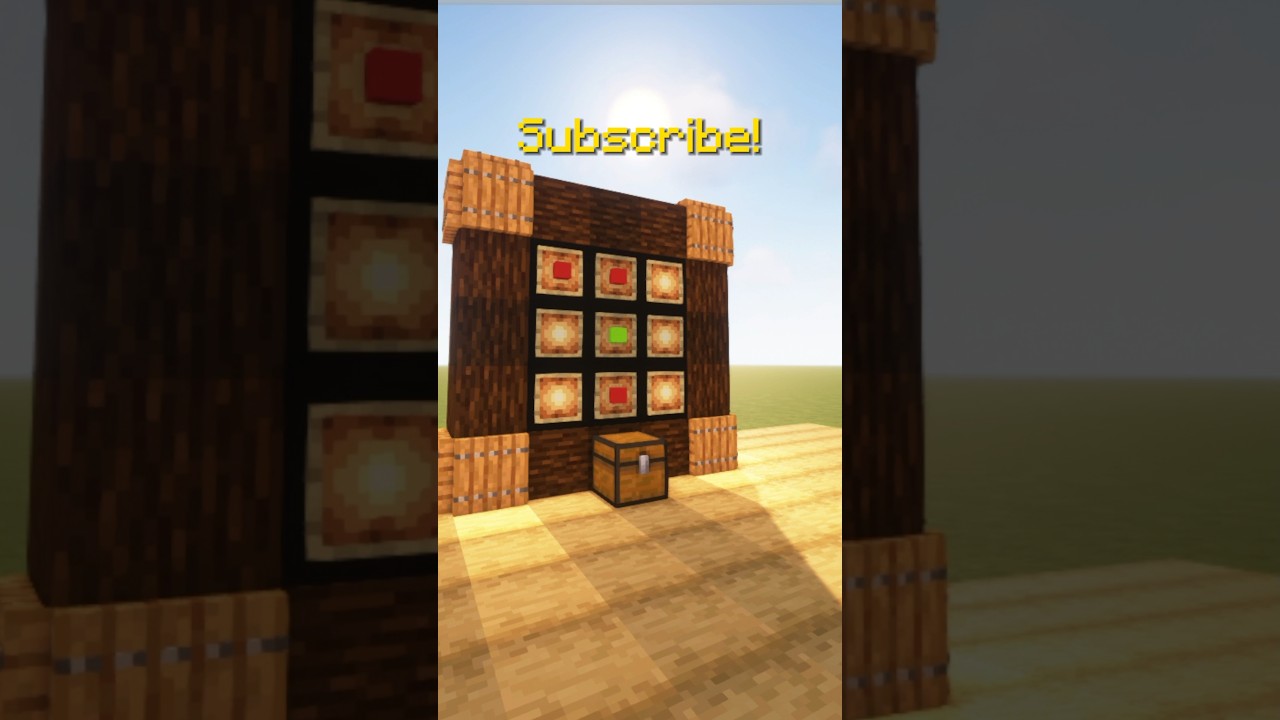 Minecraft Tic Tac Toe Mini Game #minecraft #shorts - YouTube