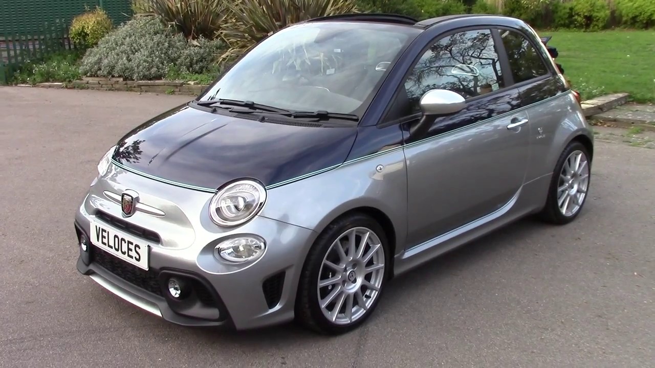 ONE OF THE VERY FEW CONVERTIBLE ABARTH 695 RIVALE FOR SALE IN UK ...