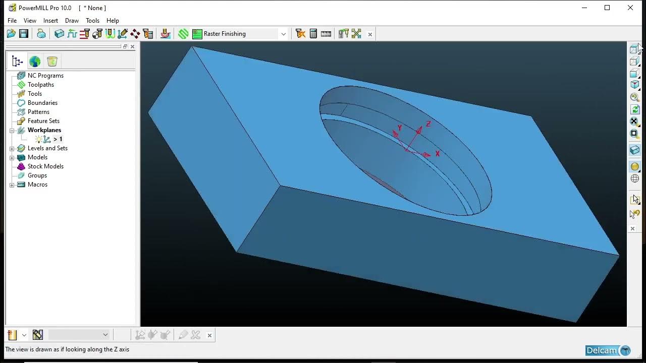 VMC 3D T CUTTER PROGRAMMING - YouTube