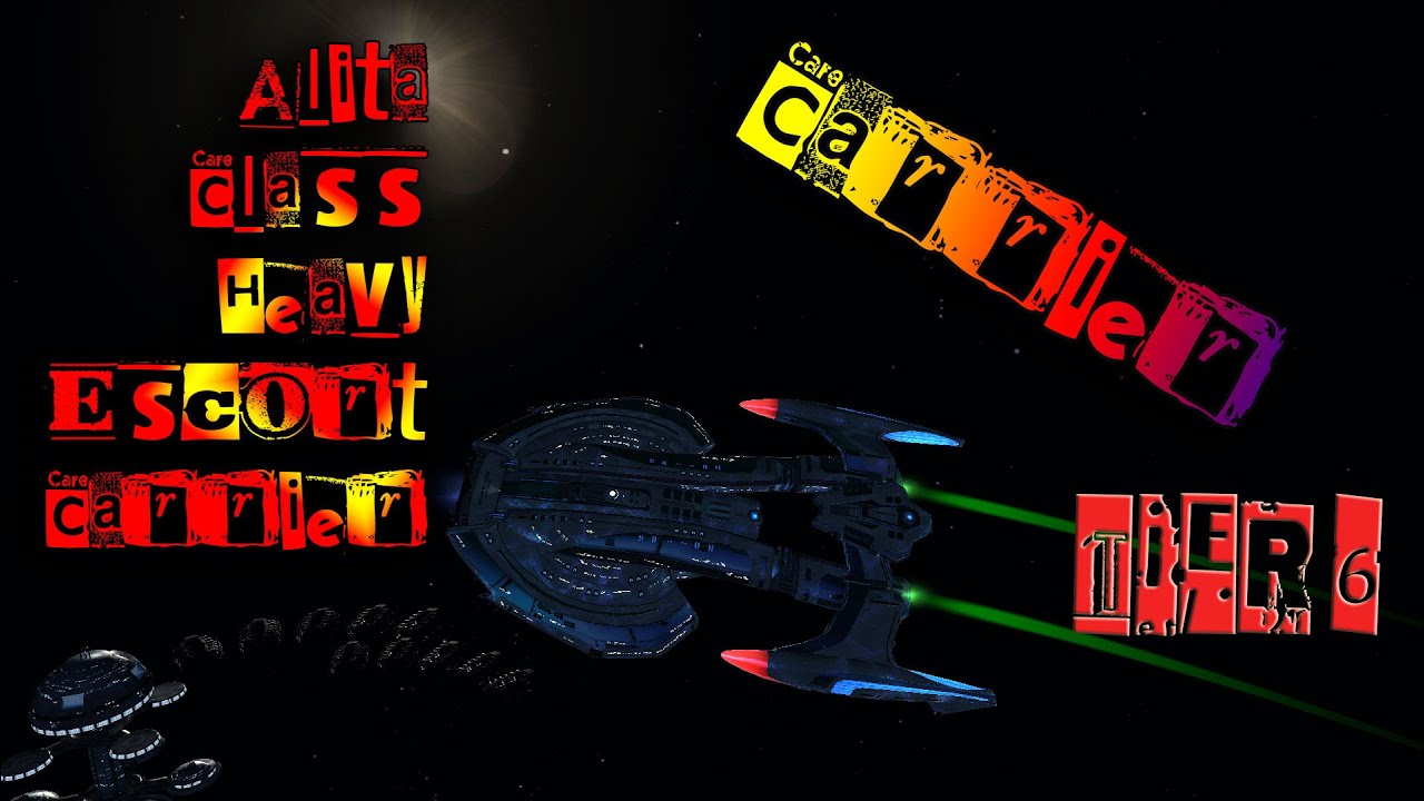 Alita Class Heavy Escort Carrier [T6] with all ship visuals - Star Trek ...