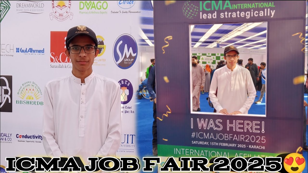 ICMA job fair 2025 | itne sare jobs opportunity 😱 | mh world vlog ...