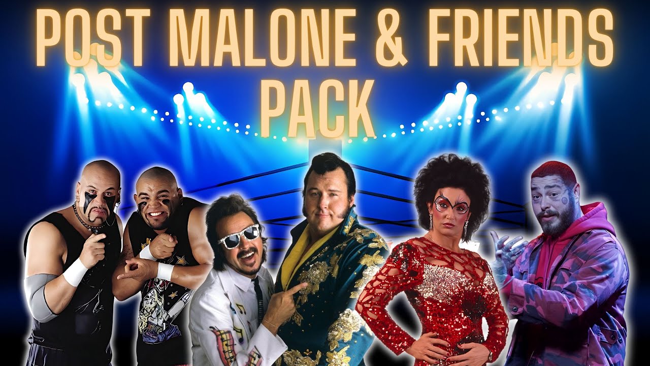 WWE 2K24 (4K UHD) Post Malone & Friends Pack ( DLC ) Pc Ultra 4K 4090 ...