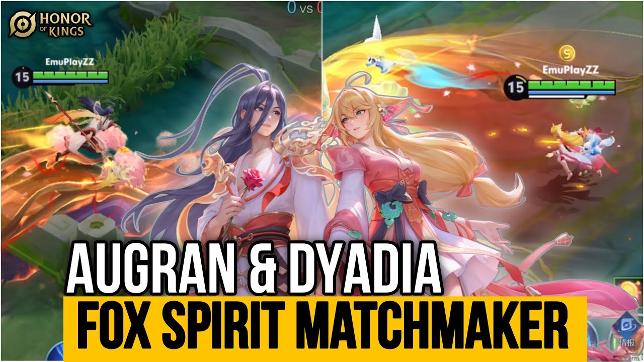 HOK: AUGRAN & DYADIA COUPLE SKIN | FOX SPIRIT MATCHMAKER | Honor of ...