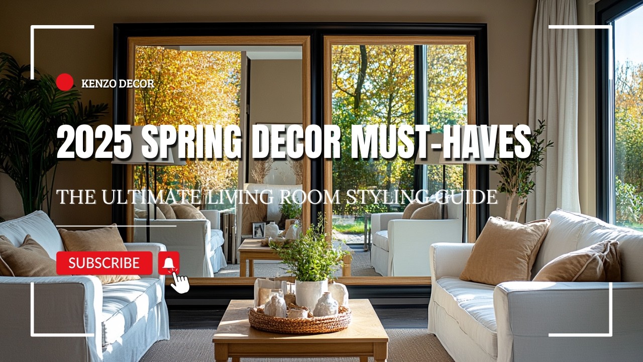 2025 Spring Decor Must Haves: The Ultimate Living Room Styling Guide ...
