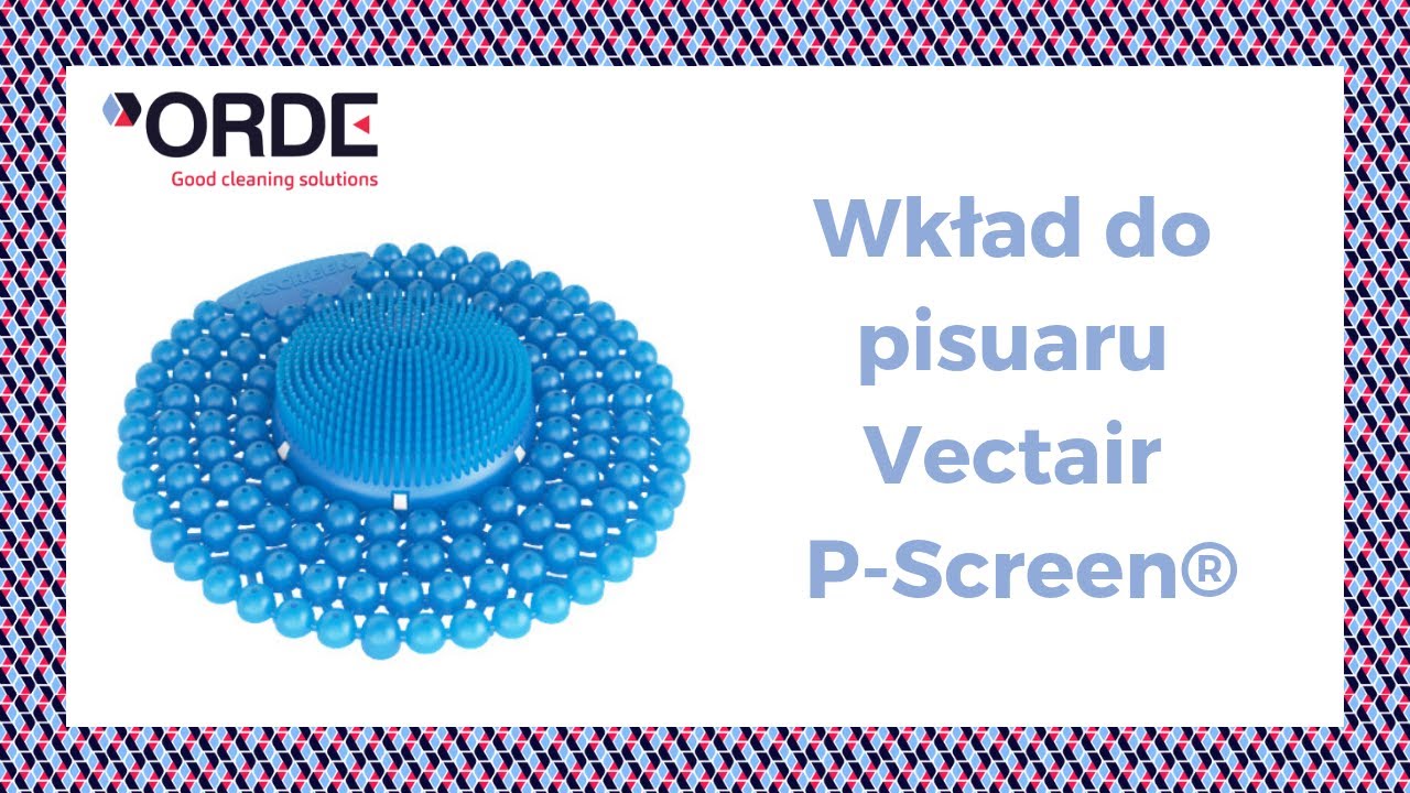Wkład do pisuaru Vectair P-Screen® - YouTube