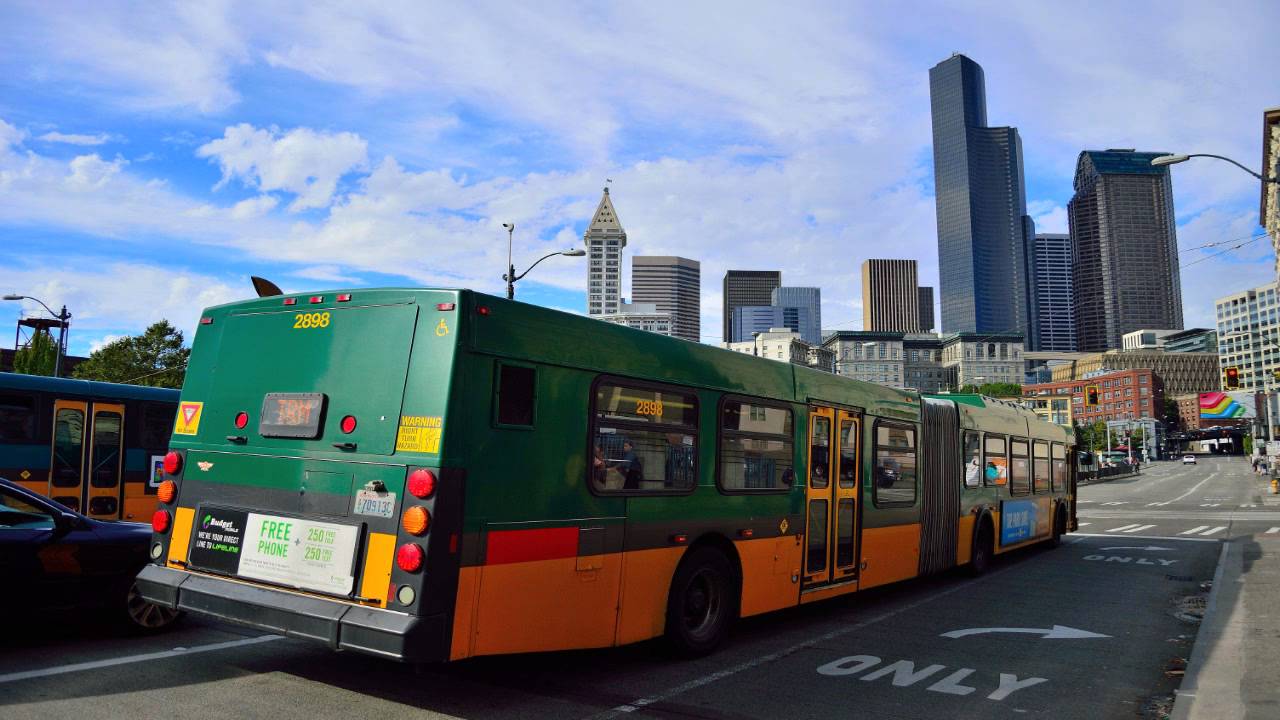 King County Metro 2004 New Flyer D60LF 2898 [ Audio Recording ] - YouTube