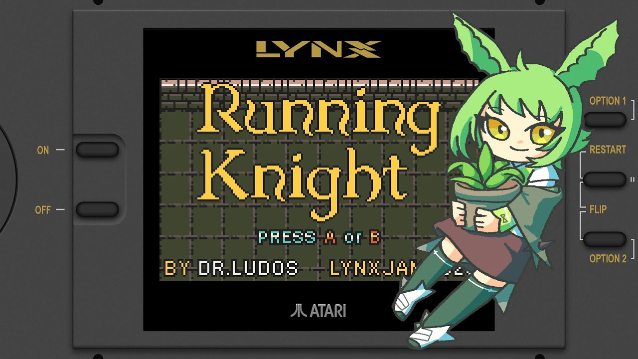 Running Knight (2023) [Atari Lynx] :: Full Longplay + 100% RetroAchievements - YouTube