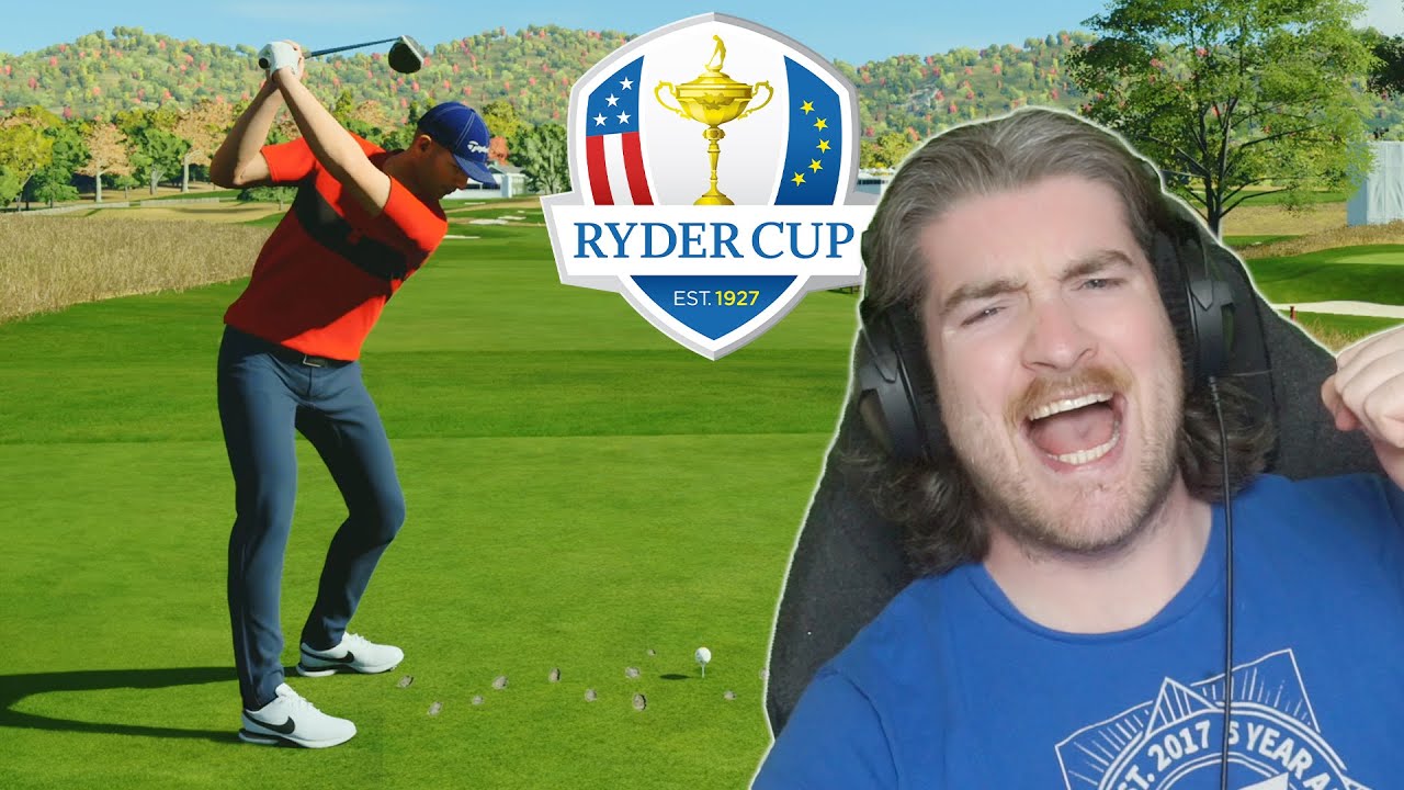 EPIC FIRST RYDER CUP MATCH - Alt Shot Match 1 | PGA TOUR 2K23 Gameplay ...