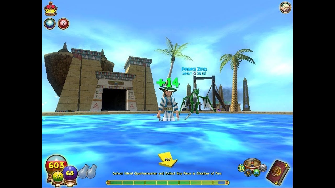 wizard101 A new Andventure krokotopia part 1 - YouTube