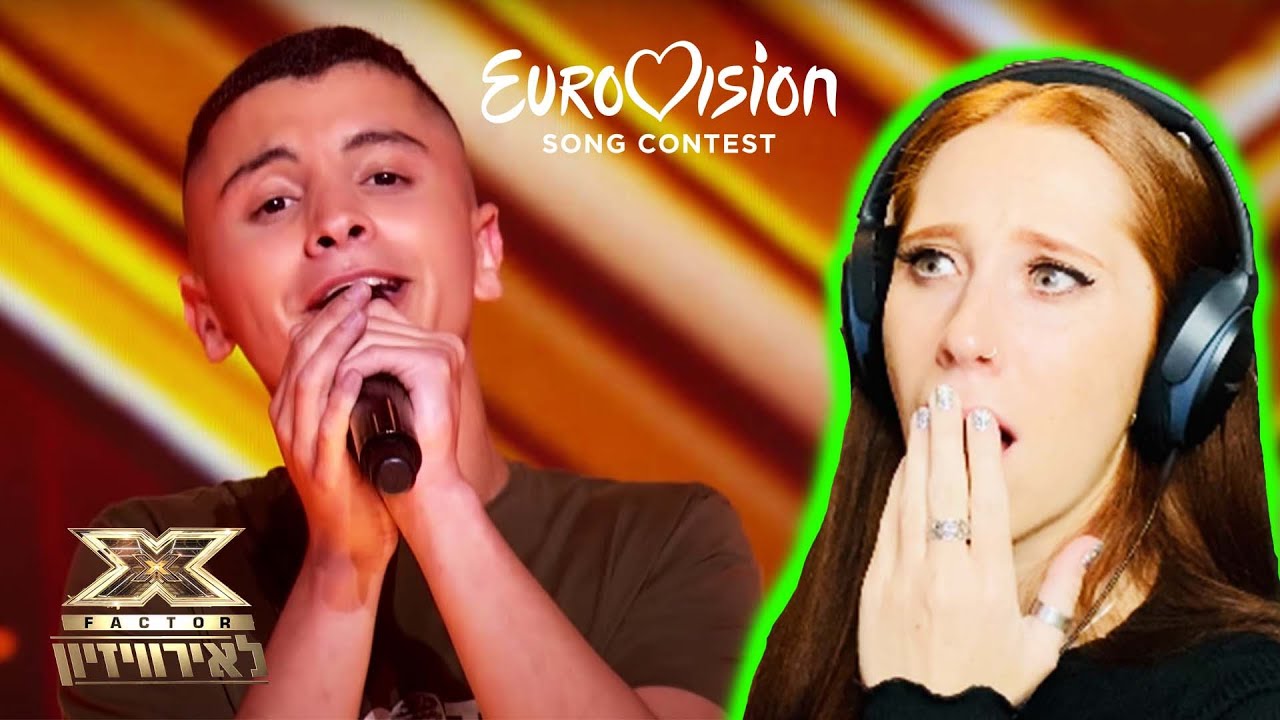 ENGLISH GIRL REACTS TO X FACTOR FOR EUROVISION ISRAEL // RON VAKNIN רון וקנין - עומד בשער - YouTube