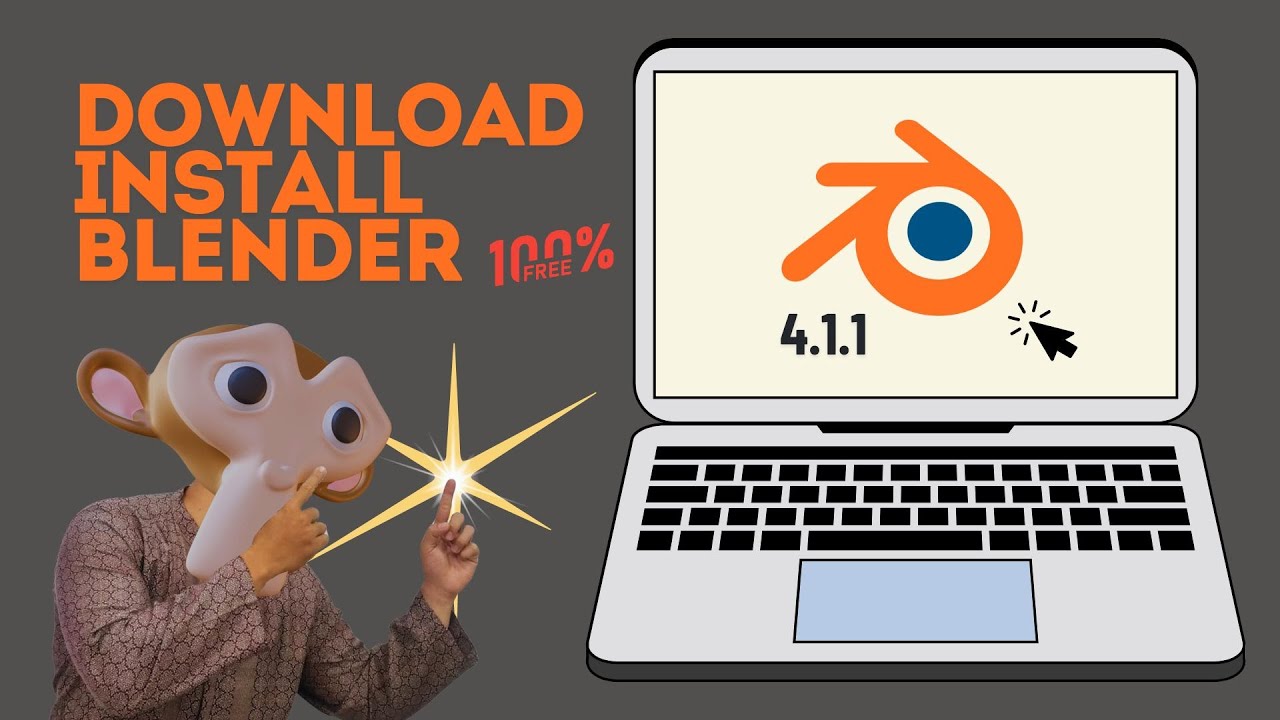 HOW TO DOWNLOAD & INSTALL BLENDER ON PC OR LAPTOP (4.1.1) - BLENDER ...