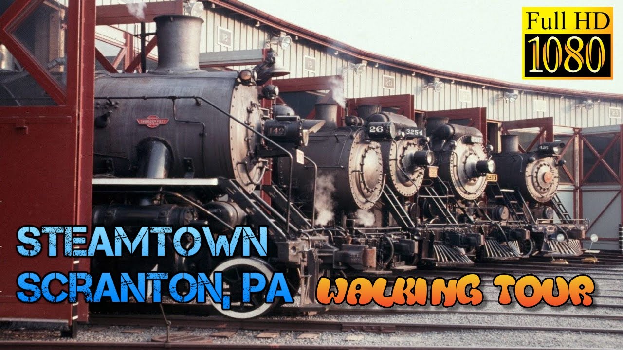 Quick Tour of the Steamtown National Historic Site - Travel VLOG ...